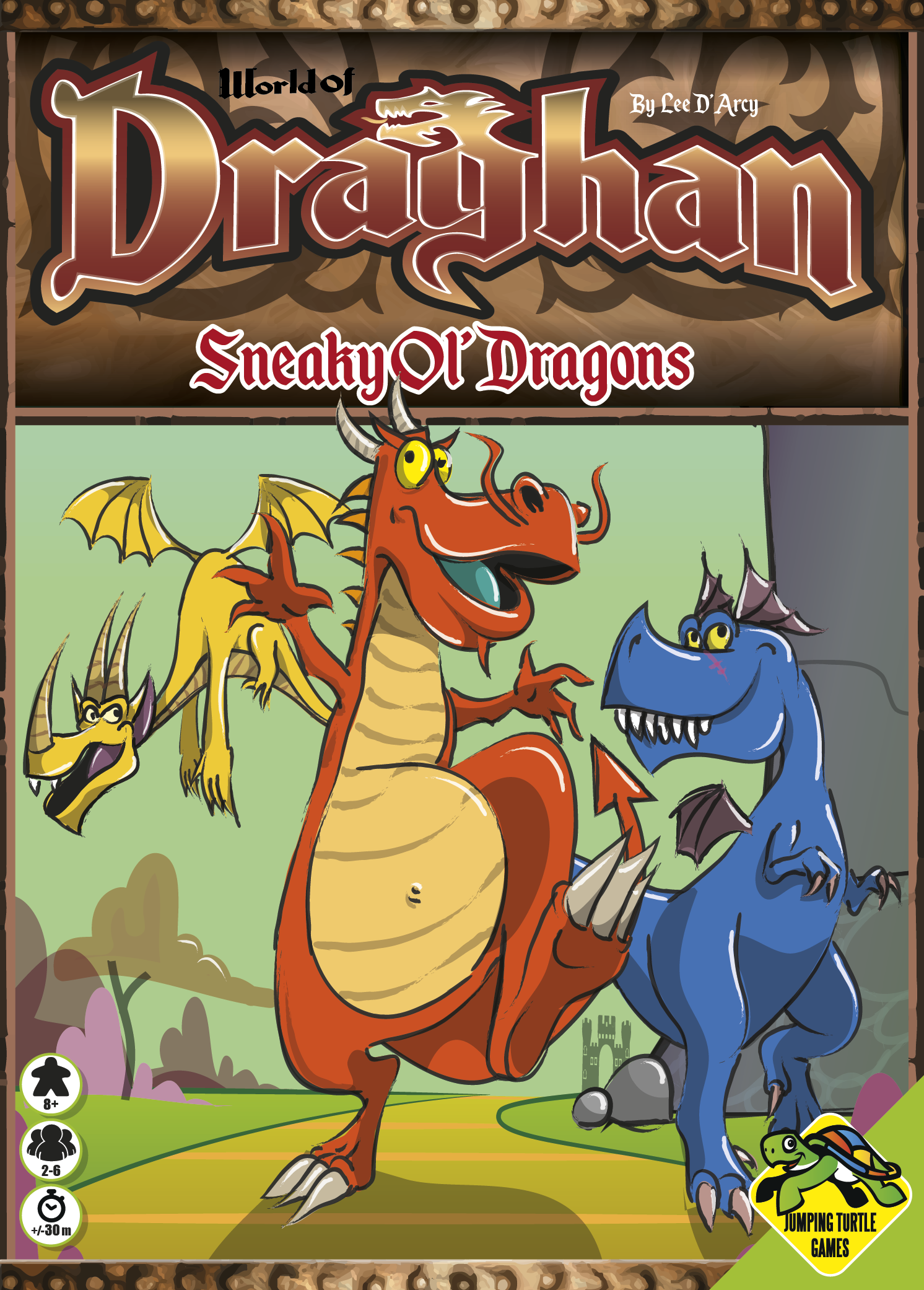 World of Draghan: Sneaky Ol' Dragons – Jumping Turtle Games